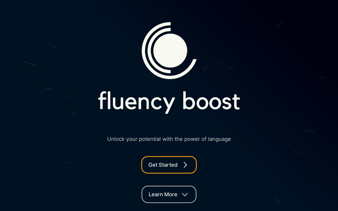 Welcome to Fluency Boost